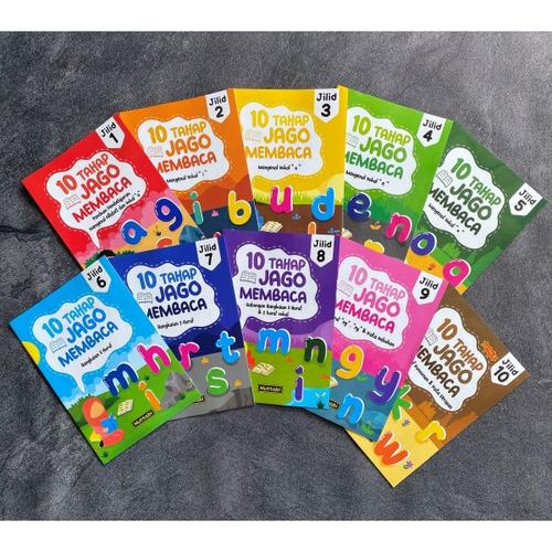 Jual Buku 10 Tahap Jago Membaca (STJM Jilid 1-10) - Kab. Sukoharjo ...