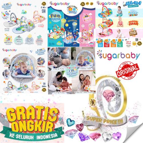 Jual sugar baby all in 1 piano playmat alas matras main bayi - Archie ...