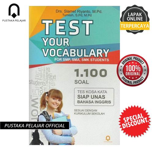 Jual BUKU TEST YOUR VOCABULARY / SLAMET RIYANTO / PP - Kota Yogyakarta ...