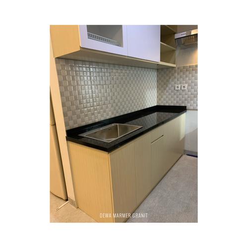 Jual Custome Top Table Kitchen Set - Granit Black Gold - Kota Tangerang ...