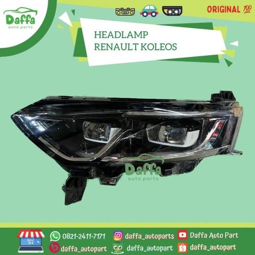 Jual Headlamp Headlight Mobil Renault Koleos 2020 2021 2022 2023 Ori ...