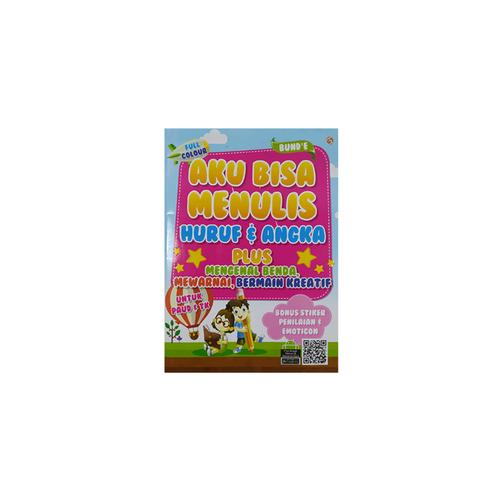 Jual Buku Aku Bisa Menulis Huruf Angka Plus Mengenal Benda Mewarnai ...