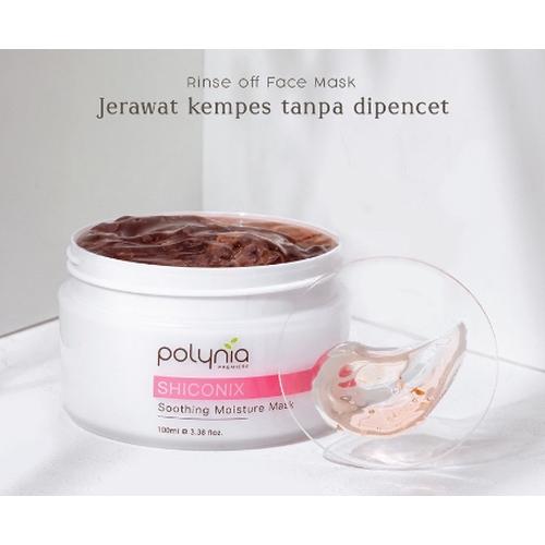 Jual POLYNIA Shiconix Soothing Moisturizing Face Mask [SHARE IN JAR ...