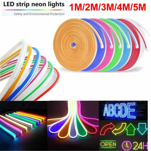 Jual Lampu strip led neon flex 5 meter SMD 2835 12V Lampu Dekorasi Led ...