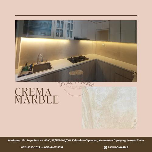 Jual Kitchen Set Marble | Marmer Slab | Marmer Crema Ujung Pandang ...