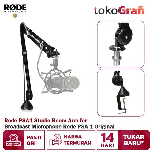Jual Rode PSA1 Studio Boom Arm for Broadcast Microphone Rode PSA 1 ...