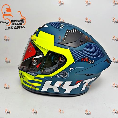 Jual HELM KYT TT COURSE FUSELAGE MATT YELLOW FULL FACE - L - Jakarta Utara - BIKERS HELMET ...