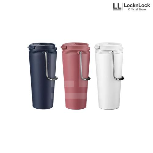 Promo LocknLock Bucket Tumbler Air Minum - LHC4269 - Navy - Kab ...