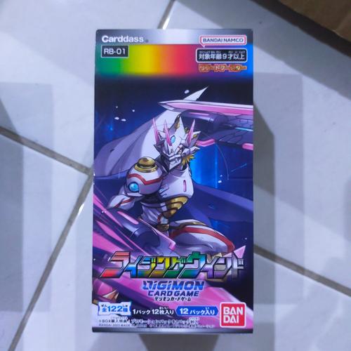 Jual Digimon RB1 Reboot Booster Box Rising Wind ( RB01 ) - Kota ...