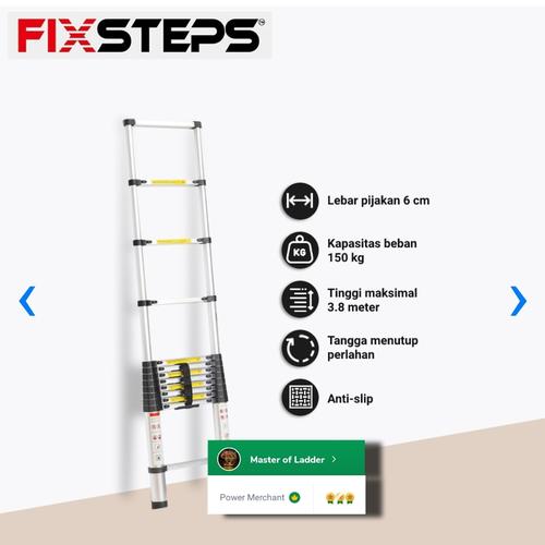 Jual Krisbow Fixstep Tangga Teleskopik Soft Close 3.8 M - Kota Surabaya ...
