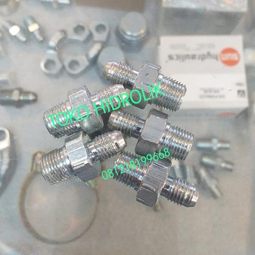 Jual dobel nepel hidrolik 1/8" NPT - 1/8" JIC HYDRAULIC DOUBLE NEPPLE ...