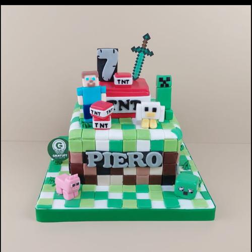 Jual KUE ULANG TAHUN TEMA LEGO MINECRAFT UK 15 CM - Jakarta Timur ...