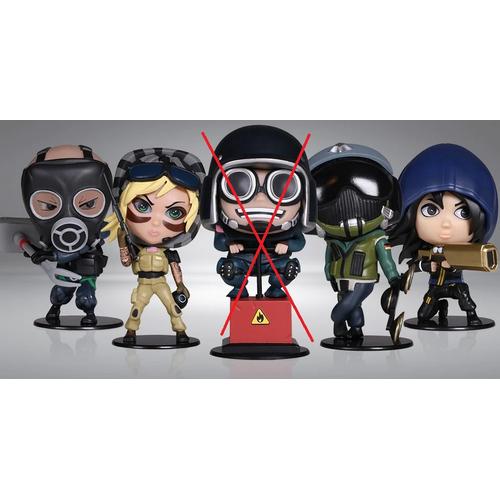 Jual Ubisoft Rainbow Six Siege Six Collection Serie 2 Figure - HIbana ...