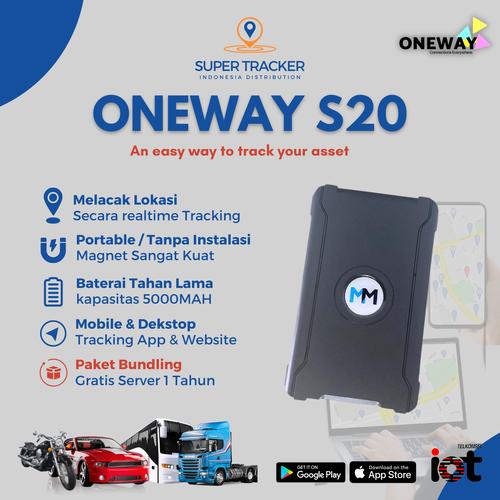 Jual OneWay GPS Tracker OW-S20 [2G] Portable - Kab. Sleman - Super ...