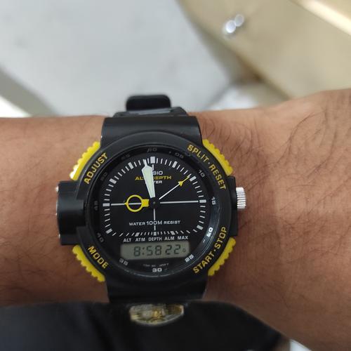 Jual casio vintage arw 320 altimeter anadigi bukan protrek alba seiko ...