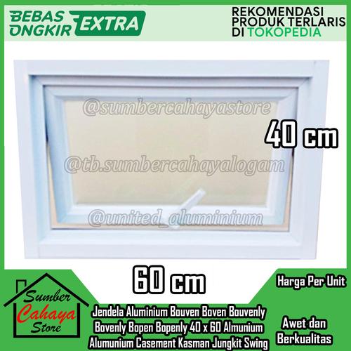 Jual Jendela Aluminium Bouven Boven Bouvenly Bovenly Bopen Bopenly 40 x ...