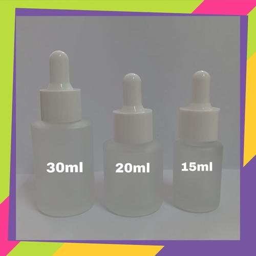 Jual Botol Serum Frosted 15ml, 20ml dan 30ml (lengkap dengan pipet ...