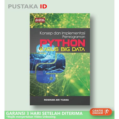 Promo Buku Konsep dan Implementasi Pemrograman Python, Kasus Big Data ...