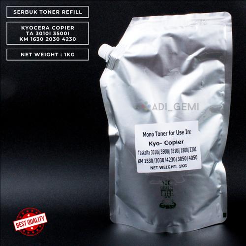 Jual Serbuk Toner Refill Copier Kyocera - 1KG - KM 1530 2030 TA 3010i ...