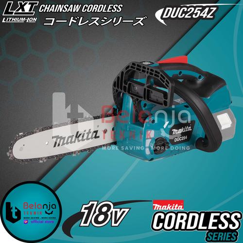 Promo Makita Chainsaw Cordless DUC254Z Mesin Gergaji Potong Kayu Baterai 18V - Unit Only Cicil 0 ...