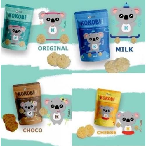 Jual Abe Food KOKOBI Baked Rice Puff Snack Bayi - MILK - Jakarta Barat ...