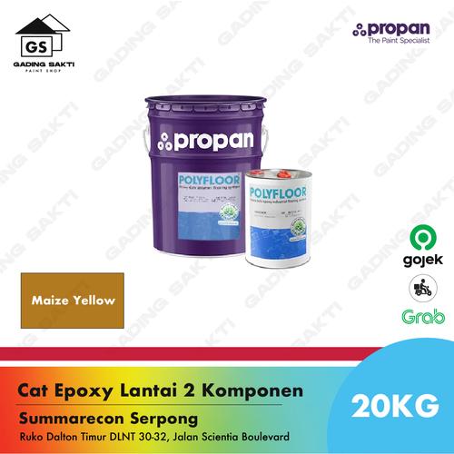 Jual Propan Polyfloor PFT 253 Maize Yellow / Cat Epoxy Lantai Pail 20Kg ...