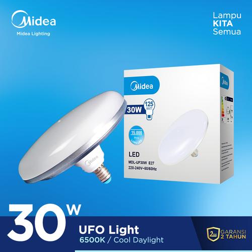 Promo Midea Lampu Led UFO 30 Watt Putih 6500K Coolday Light - Kota ...