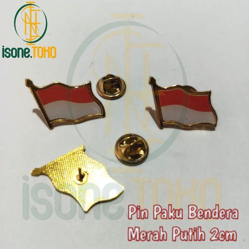 Jual Pin Paku Bendera Merah Putih 2cm Atribut Sekolah Paskibra - Kab ...