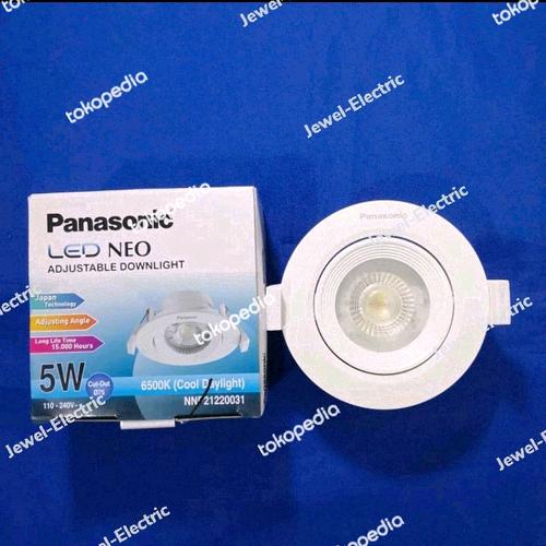 Jual Lampu Downlight Spot Sorot LED 5 Watt Neo Adjustable Panasonic ...