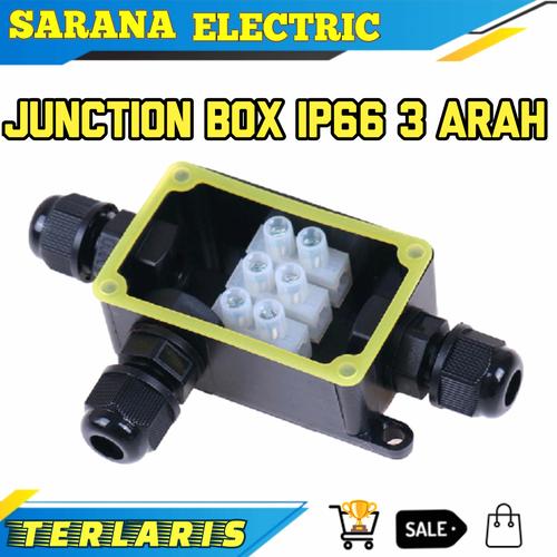 Jual JUNCTION BOX IP66 OUTDOOR WATERPROOF 2 ARAH 3 ARAH 450V 24A ...