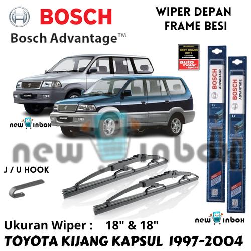 Jual Wiper Depan Toyota Kijang Kapsul Lgx 1997 2004 Bosch Advantage 18