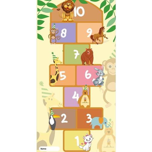 Jual Engklek Jumbo Modern - Hopscotch - Karpet Motorik Anak - Garden ...