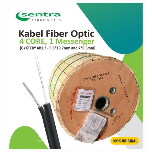 Jual Kabel Fiber Optik FO 4 Core FIG 8 FALCOM 2000M 5.6x10,7mm dan 7x0 ...