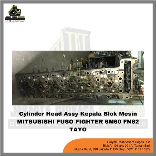 Jual CYLINDER HEAD KEPALA BLOK MESIN MITSUBISHI FUSO FIGHTER 6M60 FN62 ...