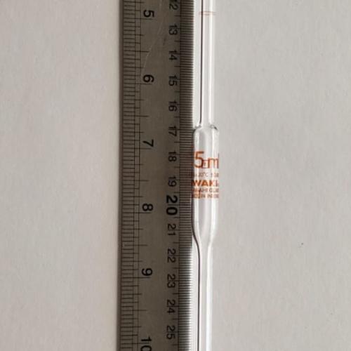 Jual IWAKI Volume pipet / Pipet Gondok / Pipet Volumetrik Class A - 5 ...