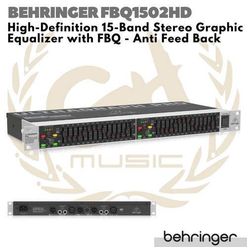 Promo BEHRINGER ULTRAGRAPH PRO FBQ1502HD 15 Band Graphic Equalizer with ...