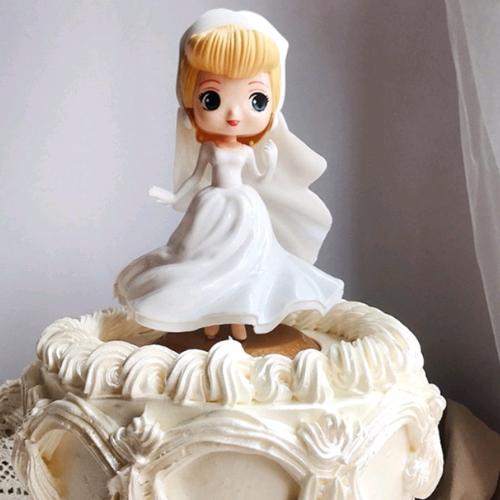 Jual topper cake kue dekorasi princess anime figurine - CinderellaBride ...