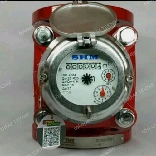 Jual SHM DN80/3" Air panas/Hotwater 130c Analog flow meter Glass ...