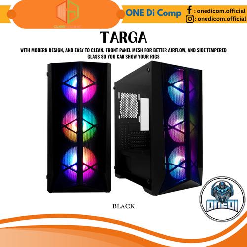 Jual Casing CUBE GAMING TARGA - mATX / Casing PC Gaming - Fan - Kota ...