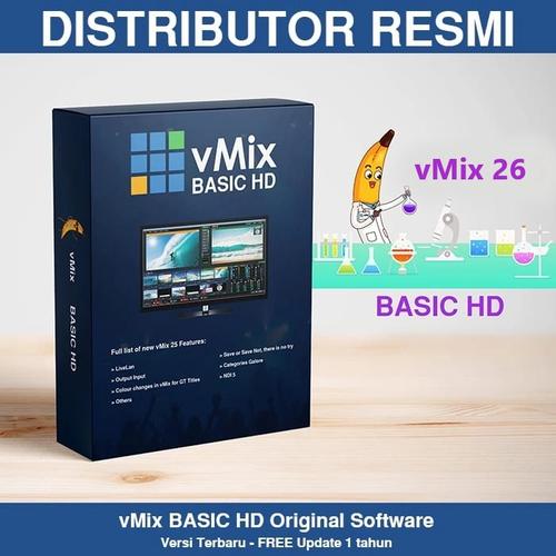 Jual vMix BASIC HD ORIGINAL Software License - Jakarta Selatan - vMix ...
