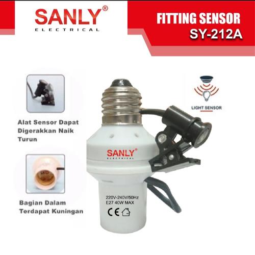 Jual Fitting Lampu Sensor Cahaya Otomatis Fitting Lampu Universal ...