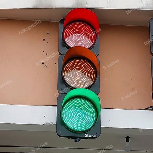 Jual Traffic Light SSeries RYG 30 lampu Lalu Lintas Merah Kuning Hijau ...