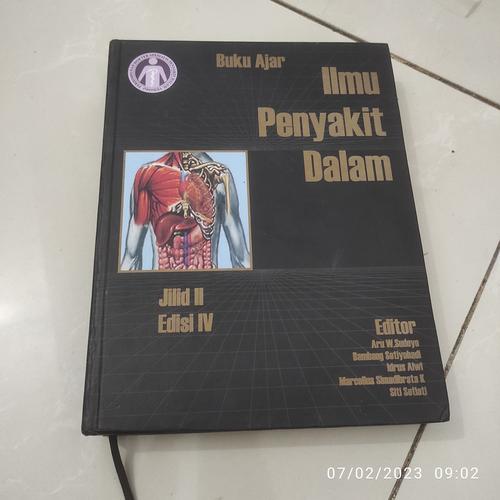 Jual Buku Ajar ILMU PENYAKIT DALAM JILID II EDISi IV - Kab. Lebak - serba serbi ok shop | Tokopedia