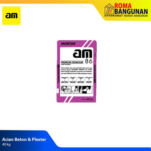 Jual AM Semen Acian / Semen Mortar / Semen Premium Skimcoat AM 86 AM86 ...