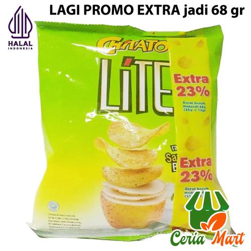 Jual Keripik Kentang Chitato Lite Sour Cream Onion 55gr Crispy Potato ...