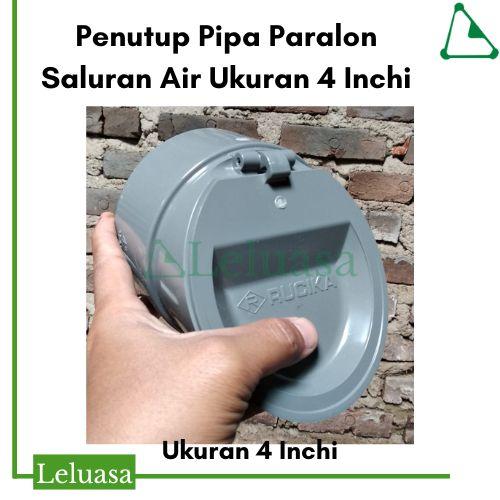 Jual penutup pipa pembuangan clean out buka tutup ukuran 4 Inchi - Kab ...