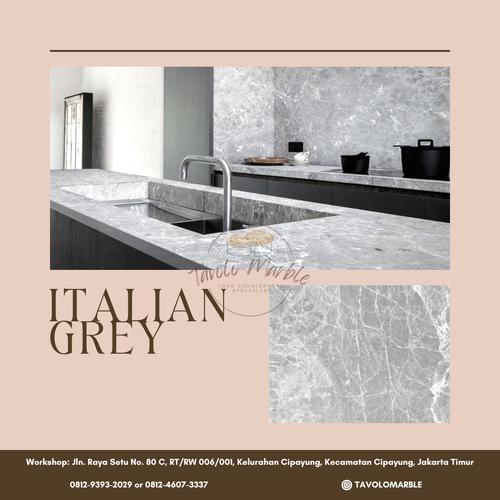 Jual Marble Kitchen Set | Marmer Slab | Italian Grey Marble - Per Meter ...