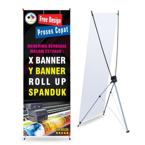 Jual x banner |cetak x baner custom |stand spanduk |rool up |y banner ...