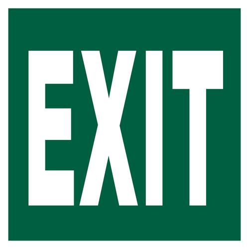 Jual STICKER SAFETY SIGN IMO PERKAPALAN EXIT 15X15 / STIKER KESELAMATAN ...