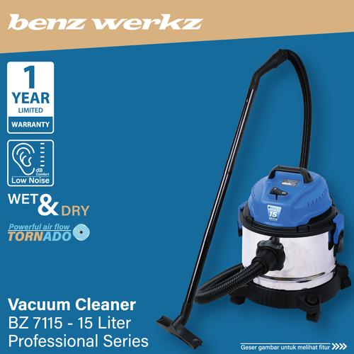 Promo Vacuum Cleaner 15L Mesin Vakum Sedot Debu Wet & Dry BZ 7115 Benz ...